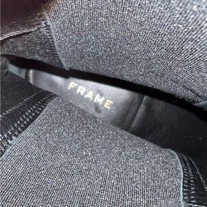 Frame Denim | Shoes | New Frame Le Canon Chelsea Platform Boot Black 37 ...